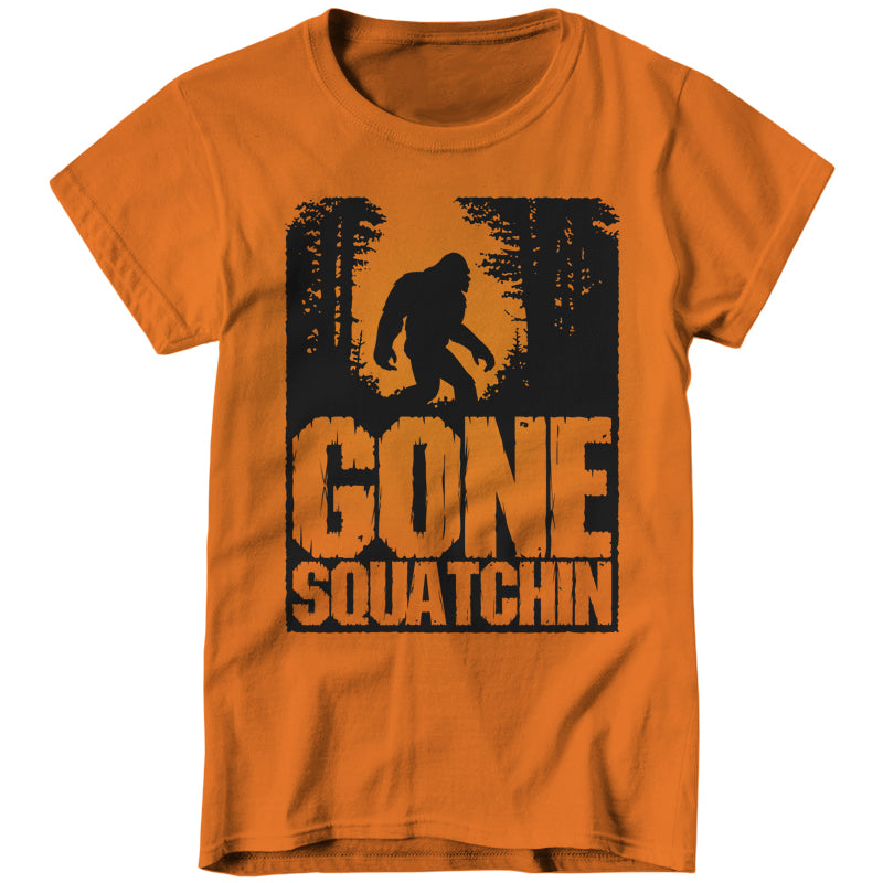 Gone Squatchin T-Shirt - FiveFingerTees